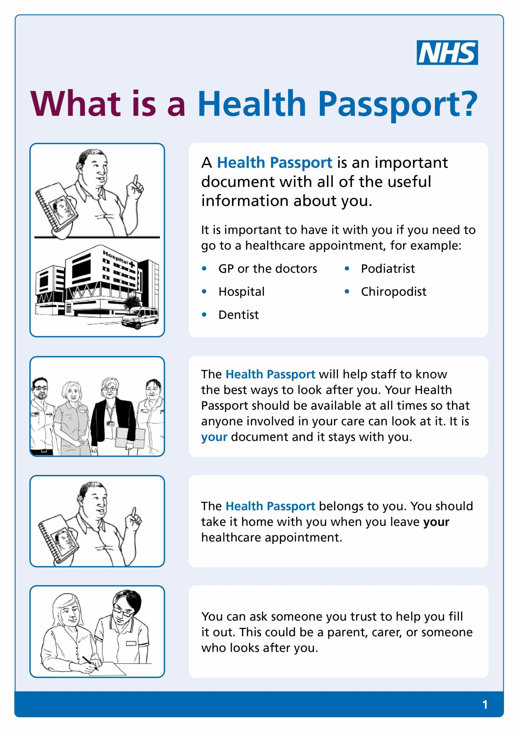 Health Passport - Staffordshire and Stoke-on-Trent, ICS